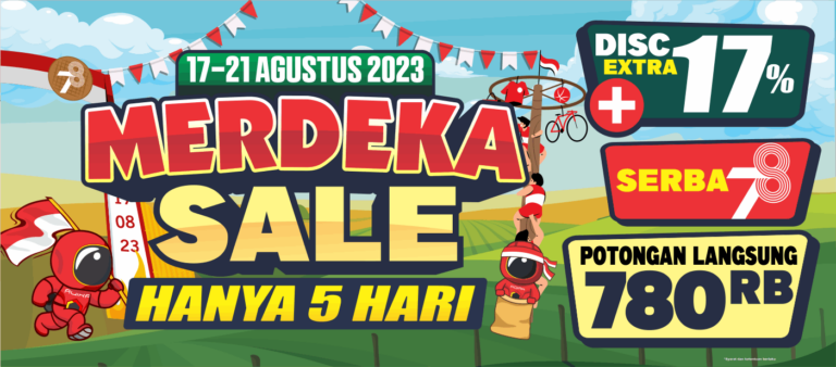Catat! Merdeka Sale 17-21 Agustus Diskon Bahan Bangunan & Rumah Hingga ...